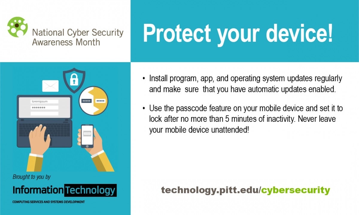 Cyber Security Awareness | Information Technology | University of ... Cyber Security Awareness | Information Technology | University of ...
